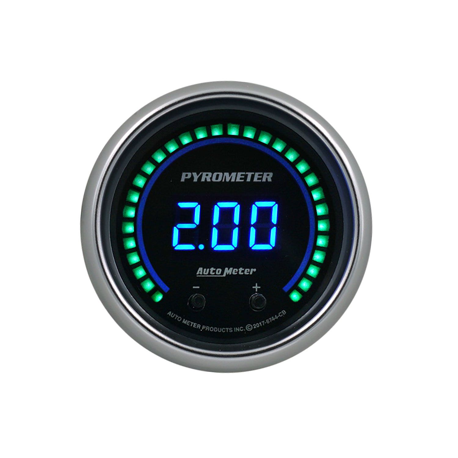 2-1/16" TWO CHANNEL PYROMETER (EGT), 0-2,000 °F (0-1,100 °C), COBALT ...