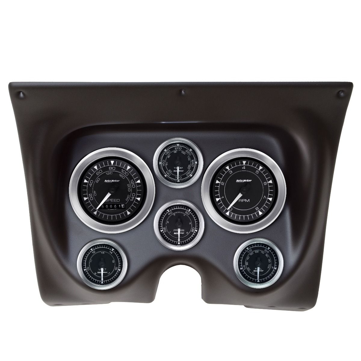 6 GAUGE DIRECT-FIT DASH KIT, CAMARO/FIREBIRD 67-68, CHRONO
