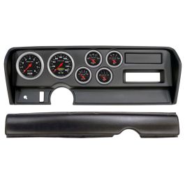 GAUGE KIT, 6 PC, (3 3/8" X2, 2 1/16" X4), PONTIAC GTO NO AC 70-72 ...
